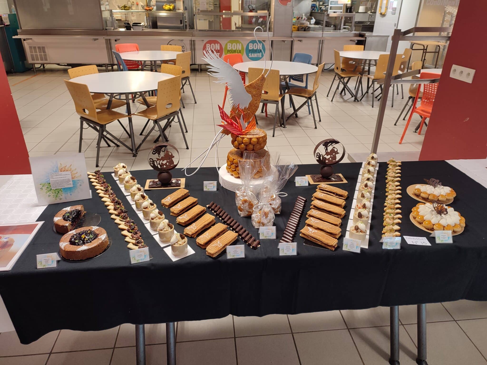 Buffets BTM Pâtisserie examen blanc 2023 - Cecof