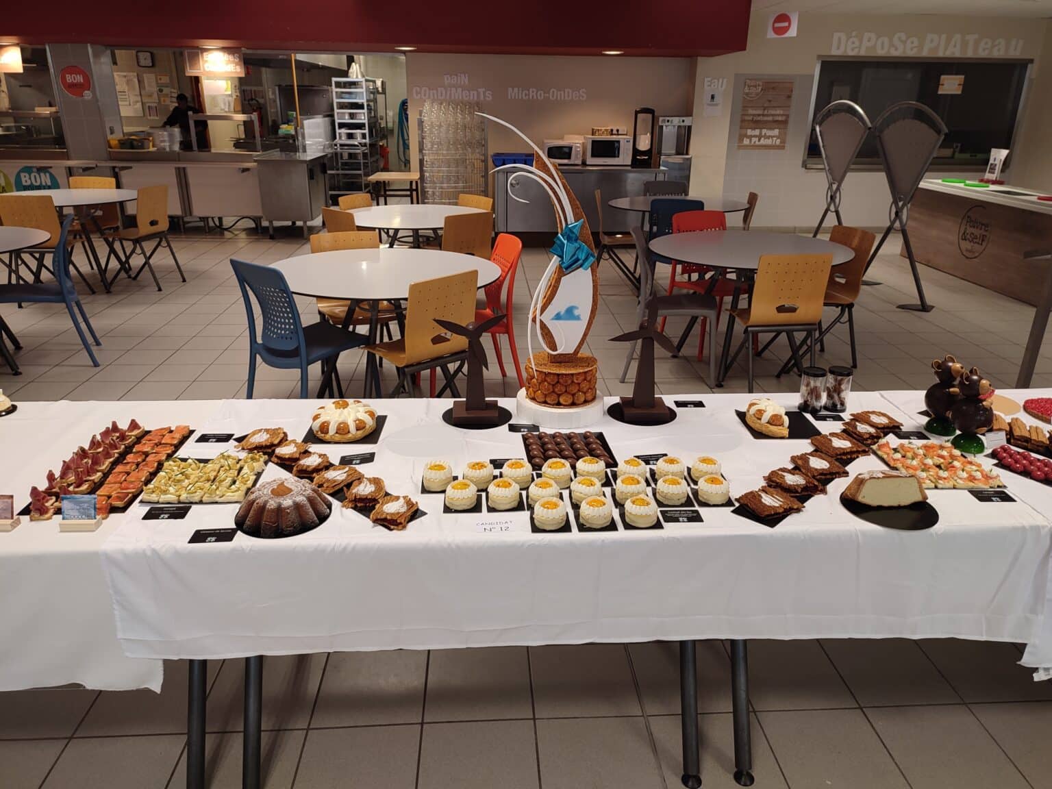 Buffets BTM Pâtisserie examen blanc 2023 - Cecof