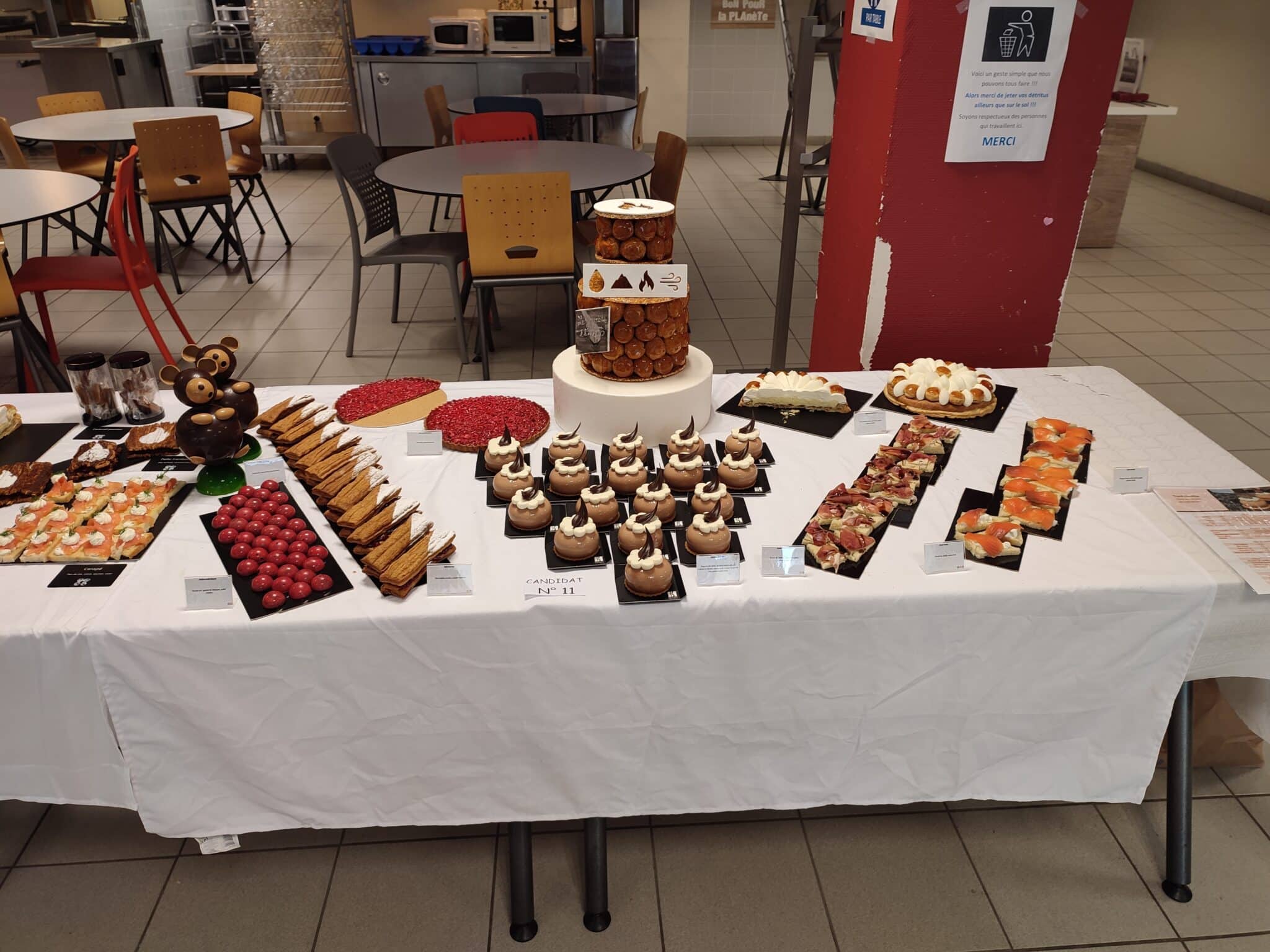 Buffets BTM Pâtisserie examen blanc 2023 - Cecof