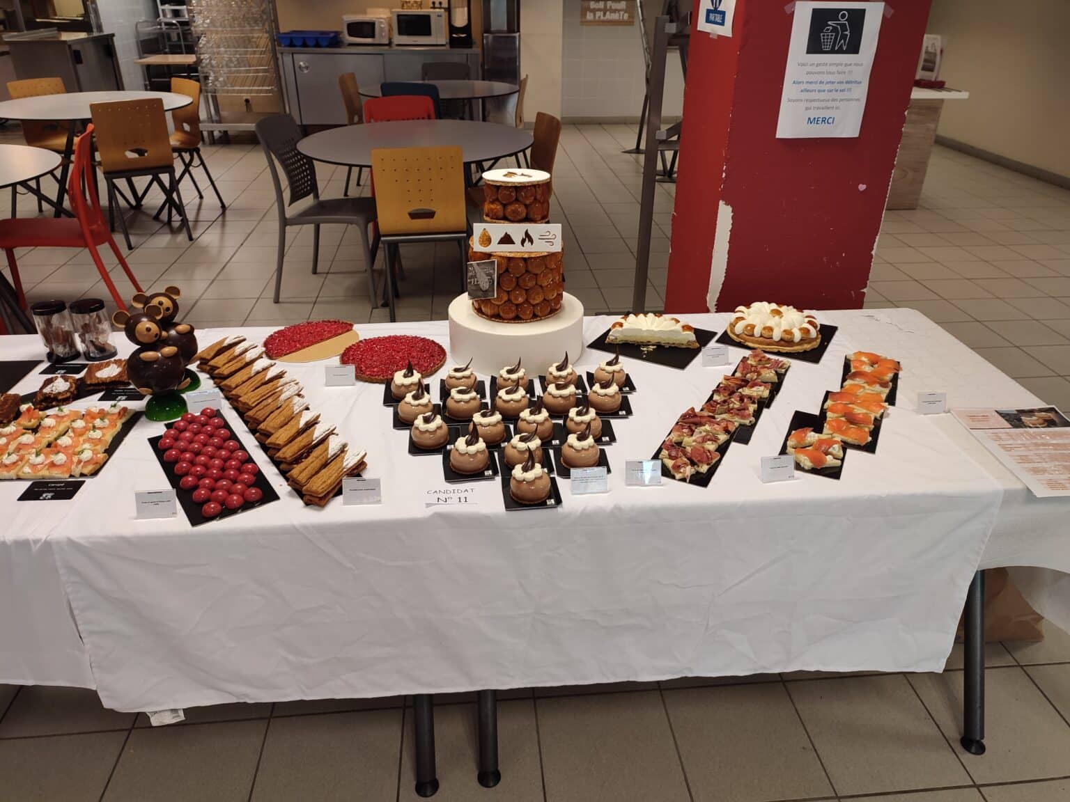 Buffets BTM Pâtisserie examen blanc 2023 - Cecof