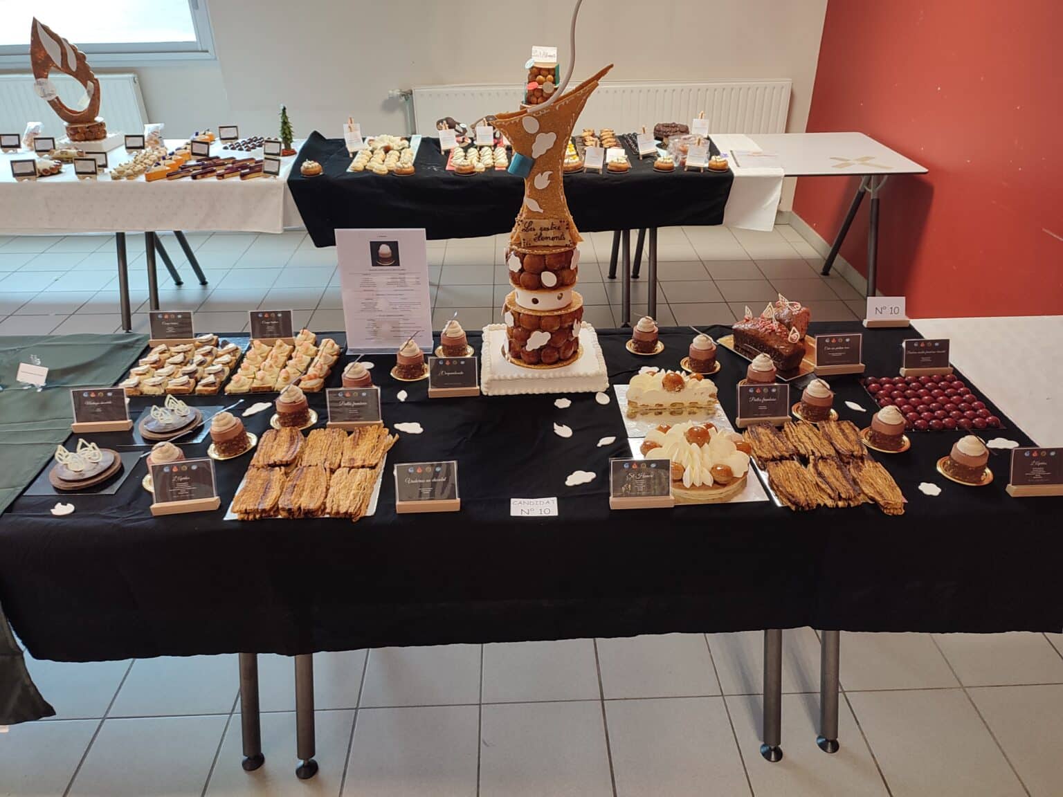 Buffets BTM Pâtisserie examen blanc 2023 - Cecof