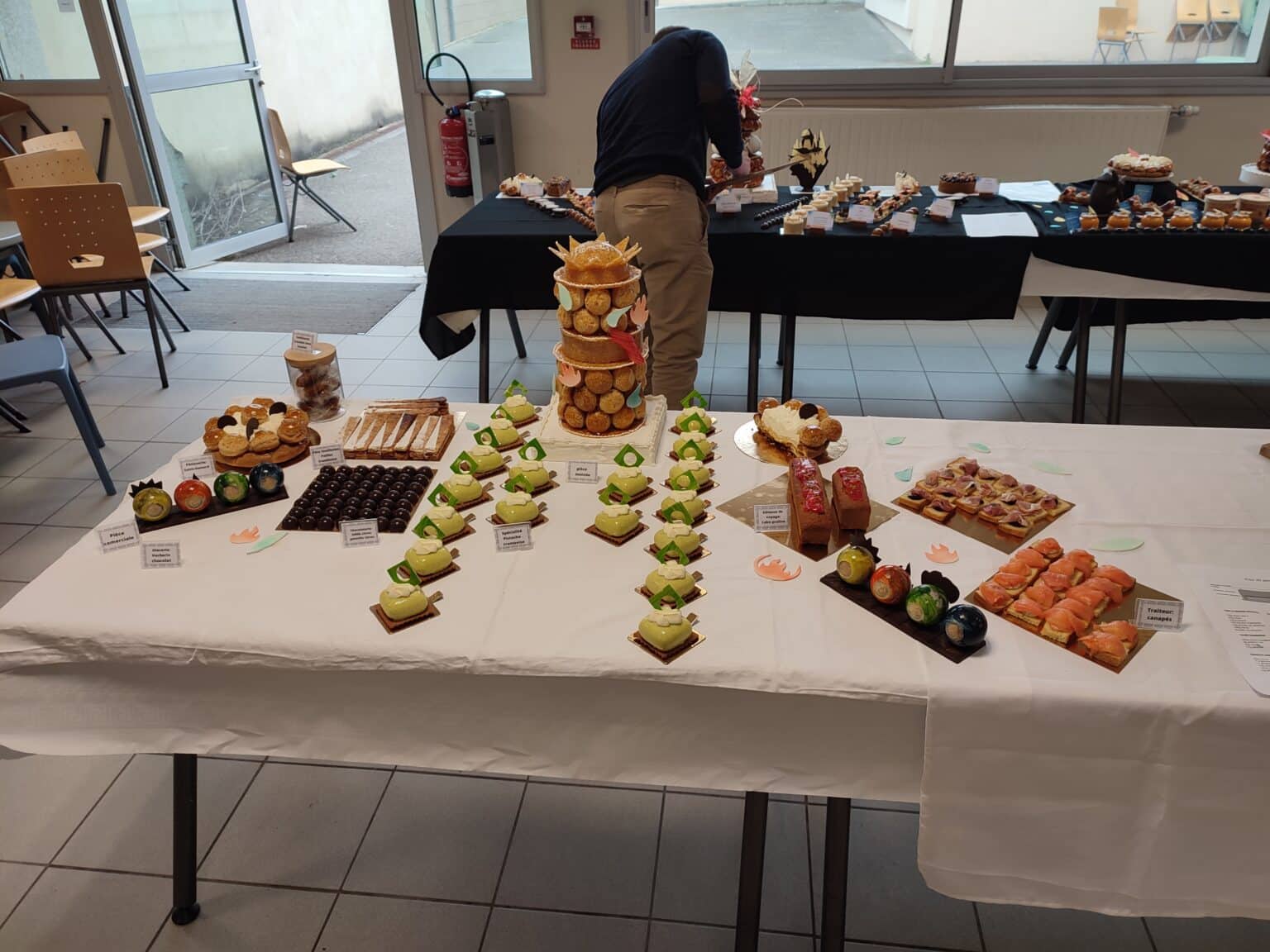 Buffets BTM Pâtisserie examen blanc 2023 - Cecof